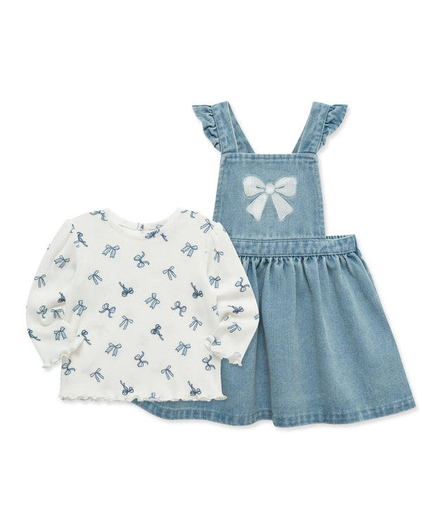 Bow Toddler Jumper Set (2T-4T)